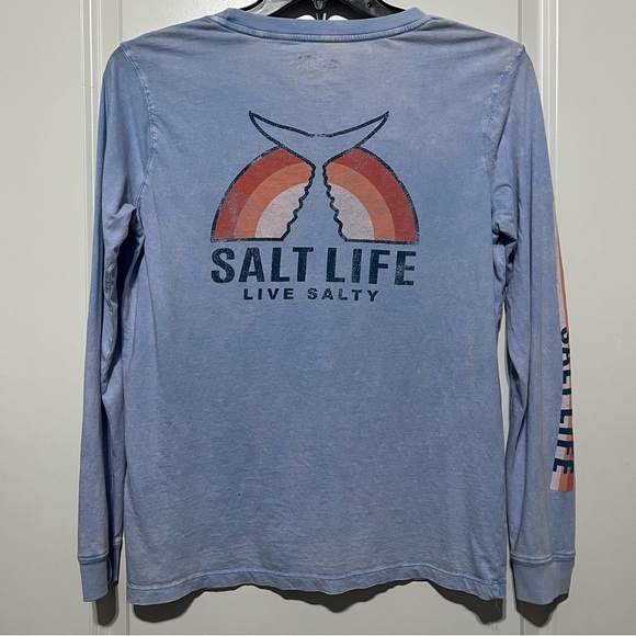 Salt Life | Shirts | Salt Life Mens Long Sleeve Graphic Pocket T Shirt ...